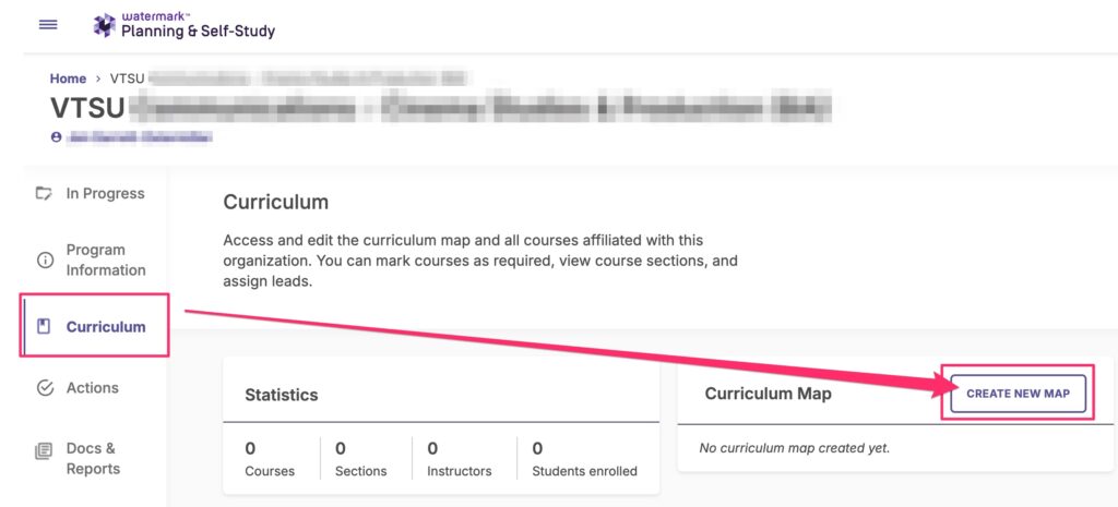 Watermark Planning & Self Study: Setting Up a Curriculum Map - Center ...
